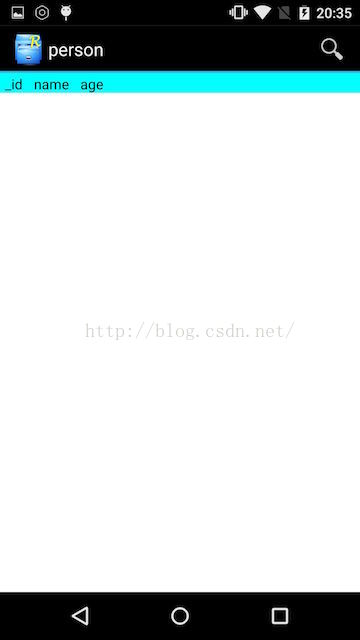 Android学习之轻量级数据库sqlite Csdn博客 