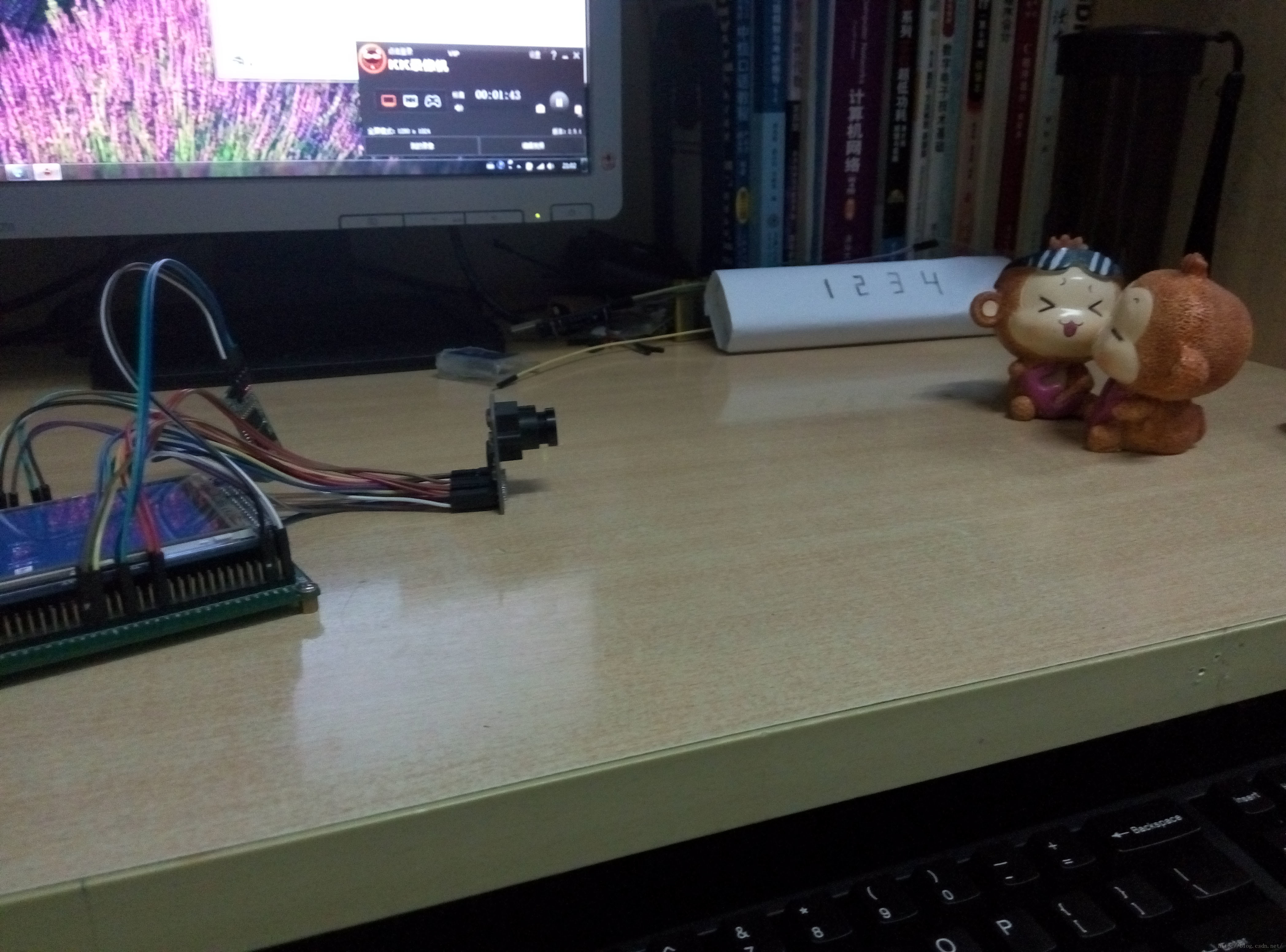 ”winform上位机ov7670摄像头stm32蓝牙“图像采集系统（一）stm32驱动cmos摄像头ov7670ov7670蓝牙传输 