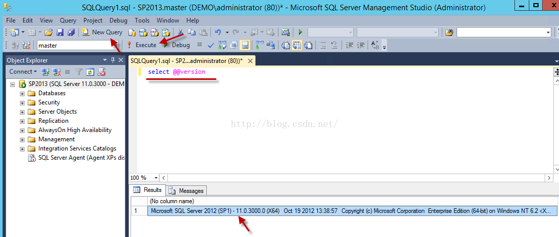如何快速查看sql Server版本信息？sql Server 2012 查看正版 Csdn博客 