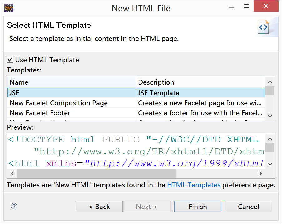 Eclipse添加jsf Xhtml模板eclipse 没有xhtml的创建 Csdn博客 3080