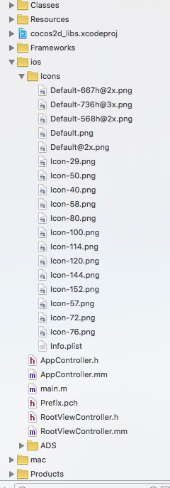 Cocos2dx工程 配置图标 Icon 和启动图 Launchimage 的方式 Xcode Cocos2dx Ios应用图标 Csdn博客