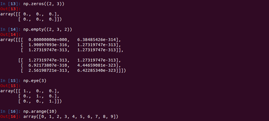 Python Numpy 基础pythonddof Csdn博客