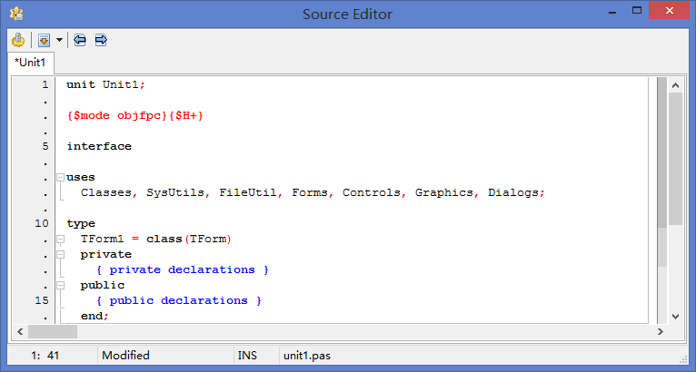 用lazarus编写第一个程序pascal版的hello Worldlazarus编写一个hello World Csdn博客 