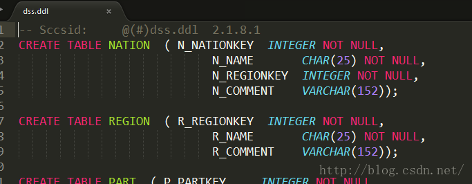 在windows下使用postgresql导入tpch的数据表postgres 导入tbl Csdn博客 1620