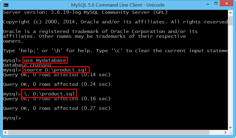 Mysql命令行下执行sql脚本mysql 命令行执行sql脚本 Csdn博客