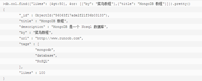 Mongodb基础操作指南 Csdn博客