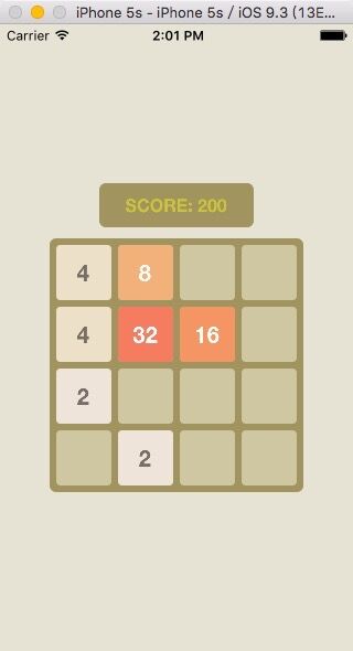 Swift实战入门 手把手教你编写2048一swift入门游戏 Csdn博客