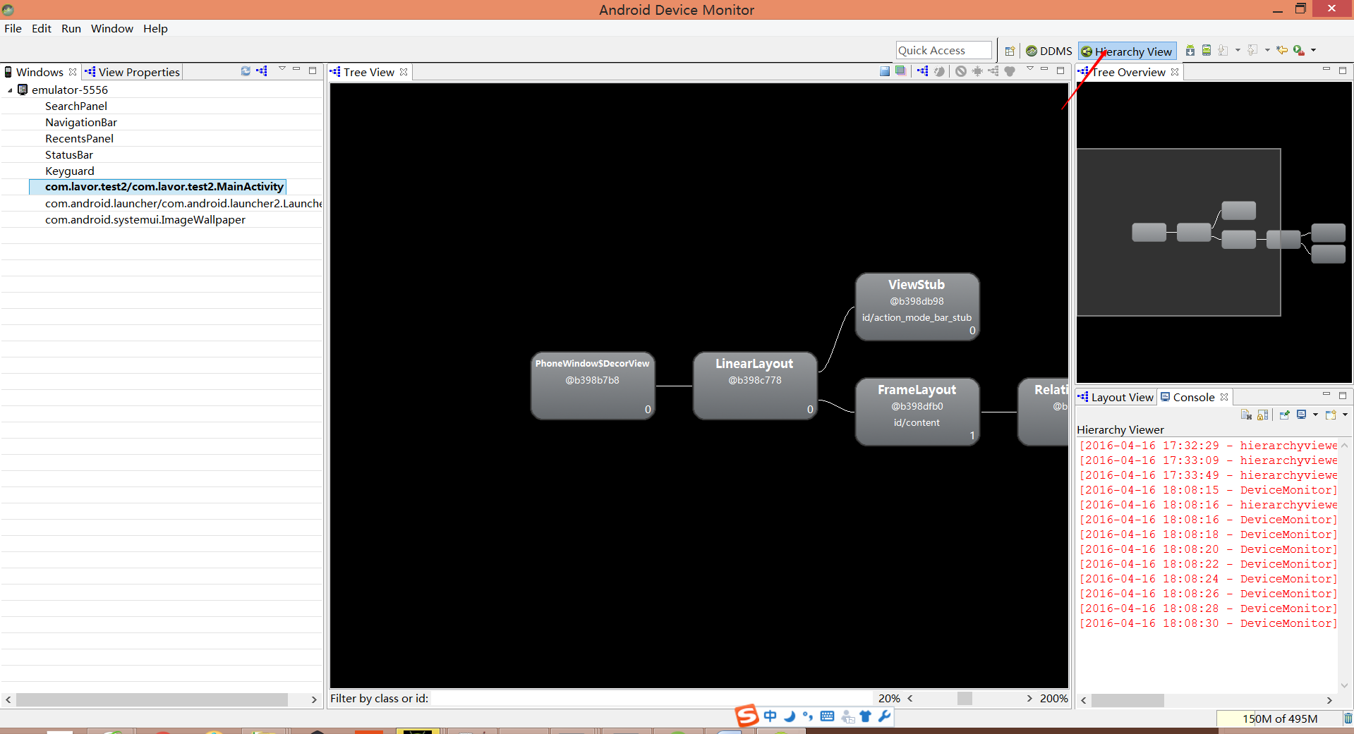 Android之hierarchy Viewer工具使用俺的戎狄 Hierarchyviewer Csdn博客