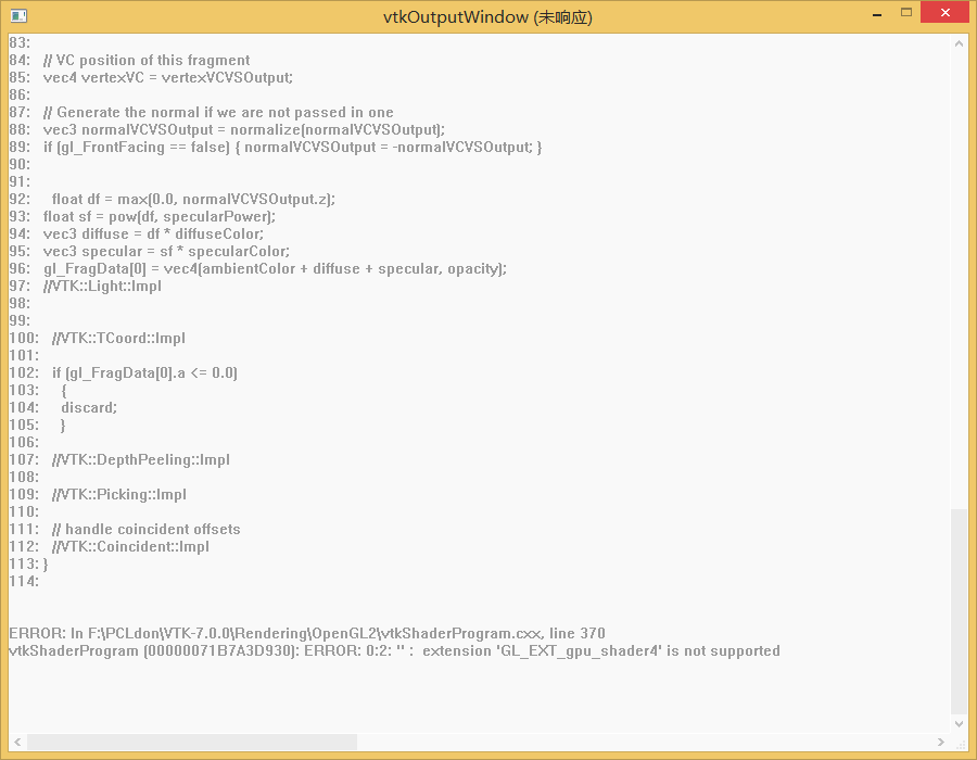 GL version 2.1 with the gpu_shader extension is not supported...-CSDN博客