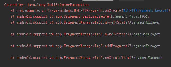 Android Fragment中遇到的问题对fragment中元素操作偶尔出现空指针 Csdn博客