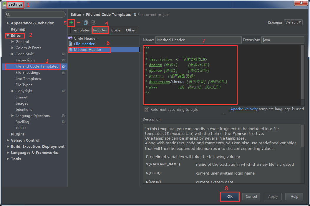 Android studio code template个性化设置_code template android studio-CSDN博客