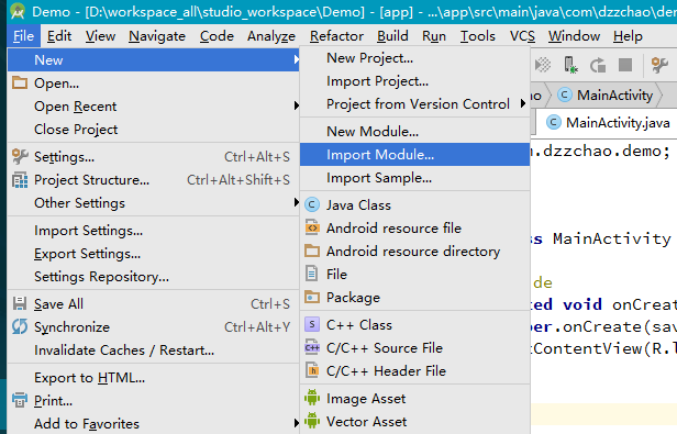 Android studio 如何导入并引用Library工程_android studio 引入 apply plugin:‘com ...