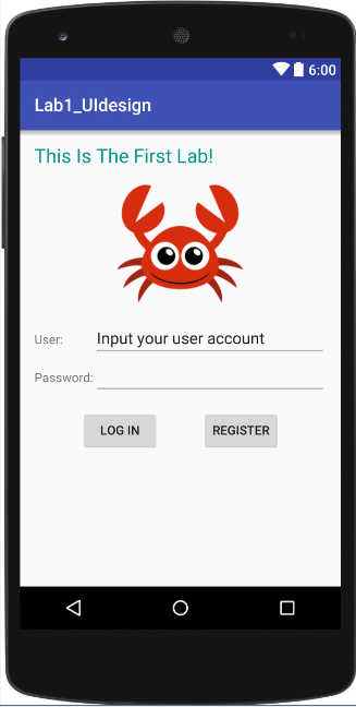 实验一 基本 Ui 界面设计ui的设计实验 Csdn博客