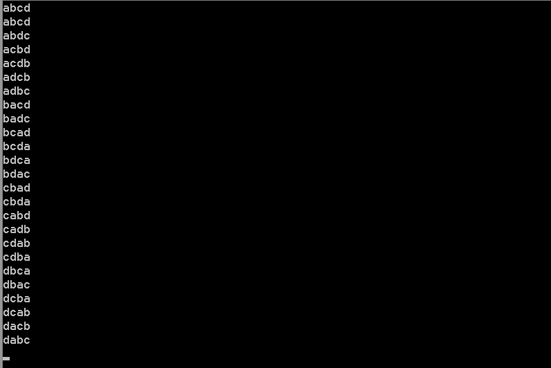 字符串全排列算法 Csdn博客 5388