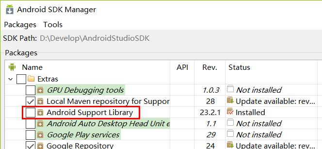 如何在Android Studio中添加RecyclerView-v7支持包-CSDN博客
