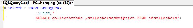 Ihistorian 链接到sqlserver 实现数据互存储 Csdn博客