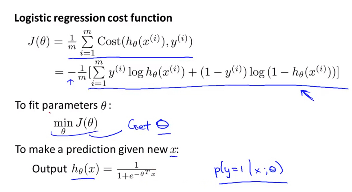 【Stanford机器学习笔记】3-Logistic Regression for Classification_logistic ...