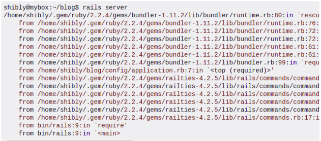 解决ubuntu中新建rails程序无法打开ruby内置服务器问题！ruviedit Cant Start Ruby Csdn博客