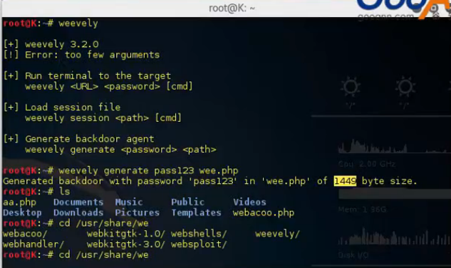 kali webshell_kali连接webshell-CSDN博客