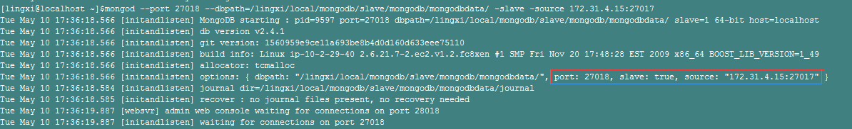 Mongodb的主从模式搭建实例mongo主从模式 版本要求 Csdn博客