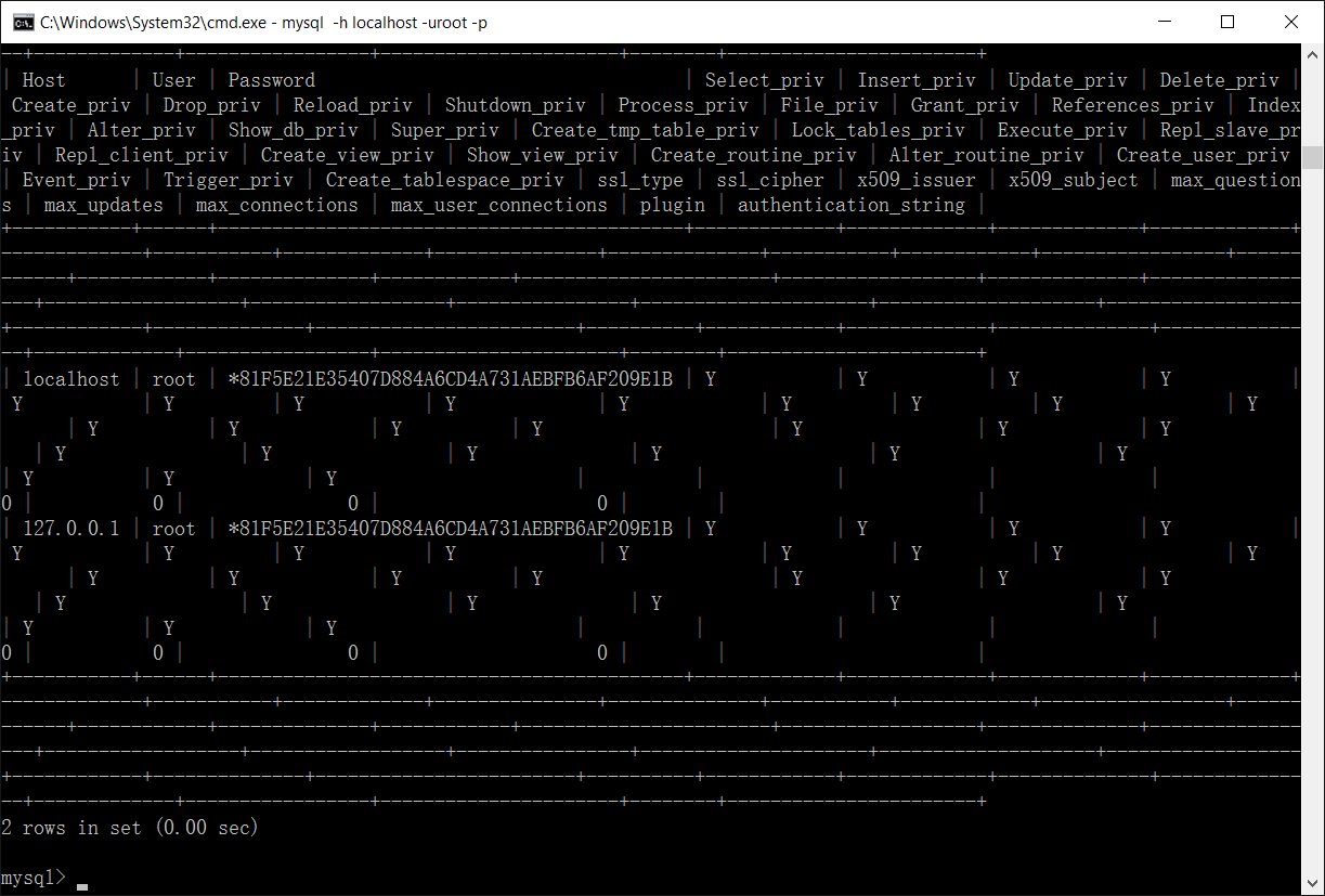 Mysql第一天 基础入门命令show Tables Like T Csdn博客