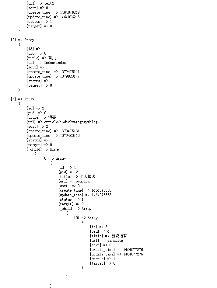 Php中无限极分类函数的实现php 无限分类函数 Csdn博客 
