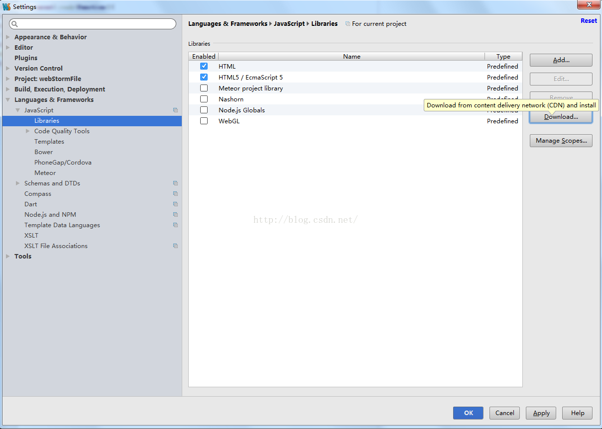 Webstorm配置jquery提示 Webstrom不提示jquery Csdn博客