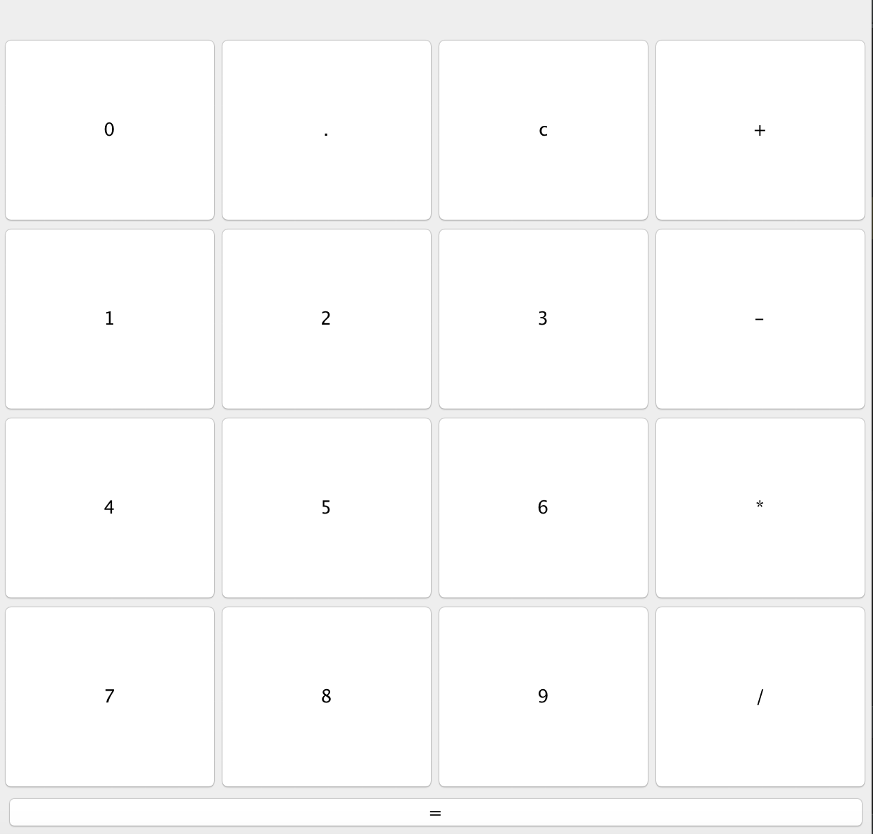 Java Gui 简单计算器实现javagui实现0不可以做除数 Csdn博客