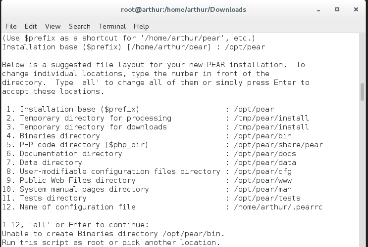 CentOS7 安装与配置Pear_centos7 pear-CSDN博客