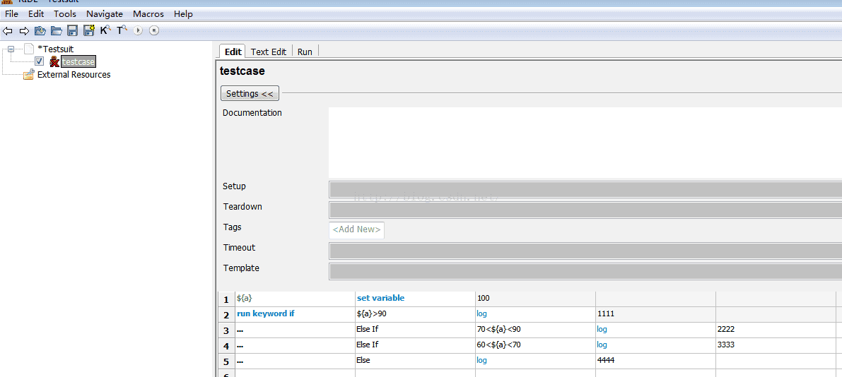 Robotframework学习日记 Run Keyword If的学习 Run Keyword If Else Csdn博客
