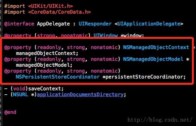Ios 数据持久化 Coredata Csdn博客 