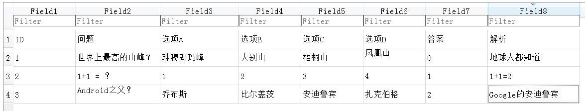 Android实训案例（九）——答题系统的思绪，自己设计一个题库的体验，一个思路清晰的答题软件制作过程android实训案例九——答题系统的思绪自己设计一个题库的体验一个思路清晰的