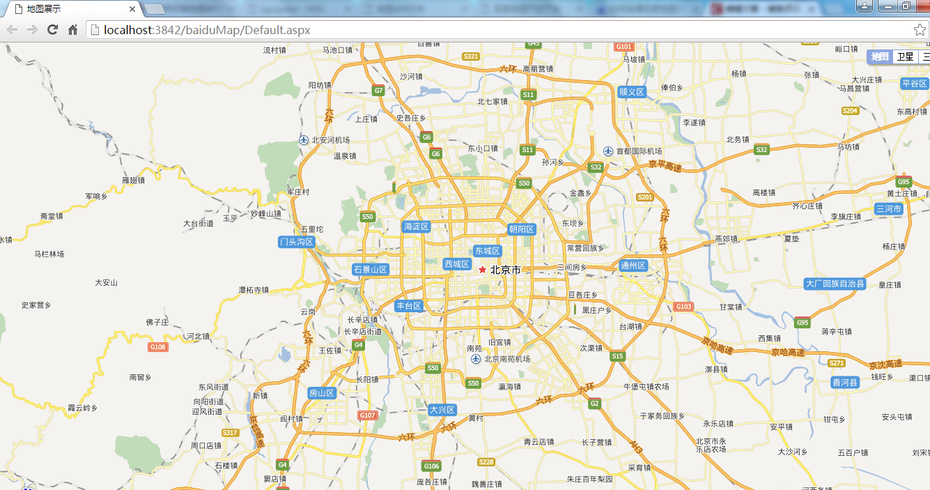 百度地图api入门 Csdn博客 
