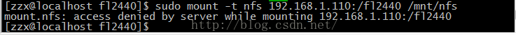 Nfs挂载时出现mountnfs Access Denied By Server While Mounting 的解决方法 Csdn博客 0059
