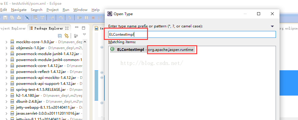 Tomcat启动报错：java Lang Classcastexception Ntime Elcontextimpl Cannot Be Cast