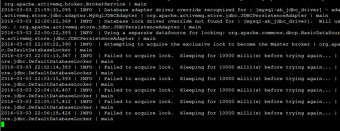 Activemq持久化配置 Csdn博客 