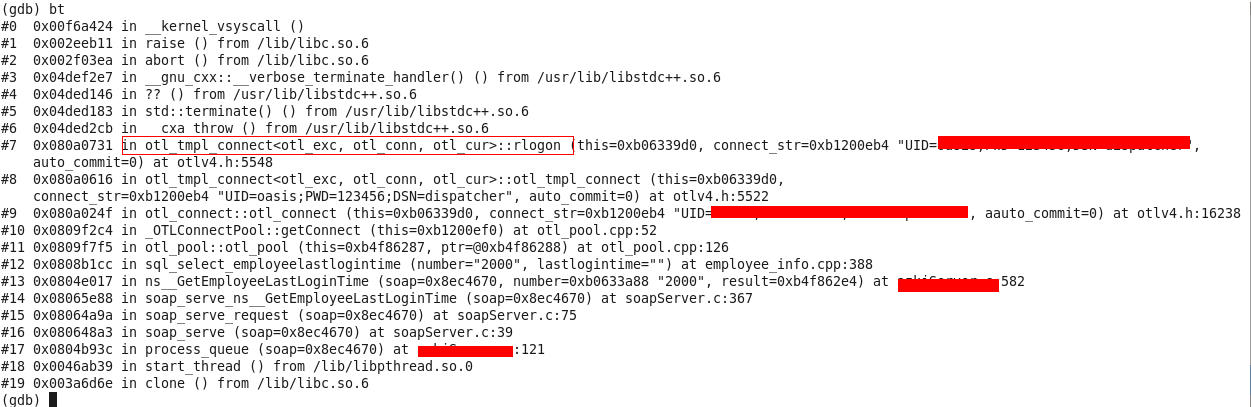Terminate Called After Throwing An Instance Of Otltmplexception Csdn博客