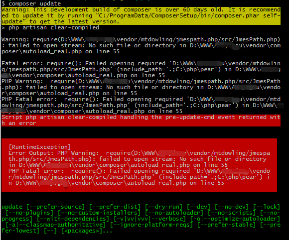 Warning: No such file or directory in D:\WWW\XXX\vendor\composer\autoload_real.ph_noph0十hd-CSDN博客