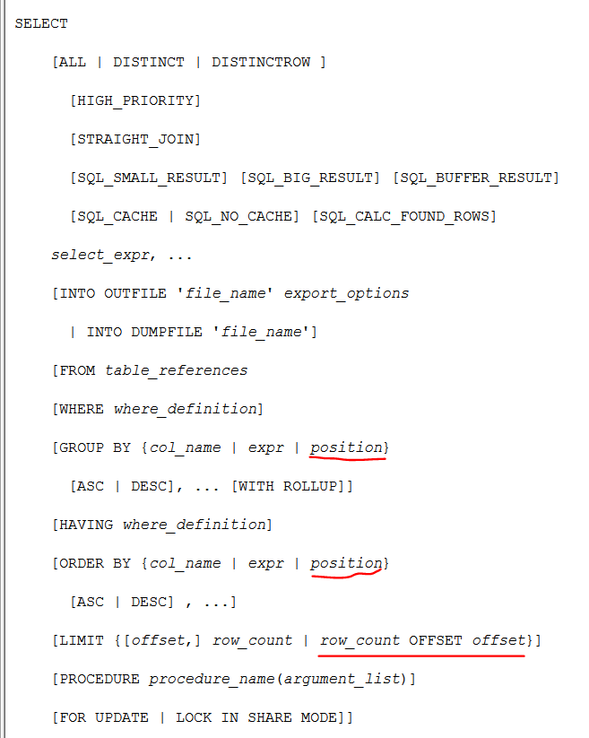 Mysql的 Select语句完整语法mysql Select语句的完整基本语法格式。 Csdn博客