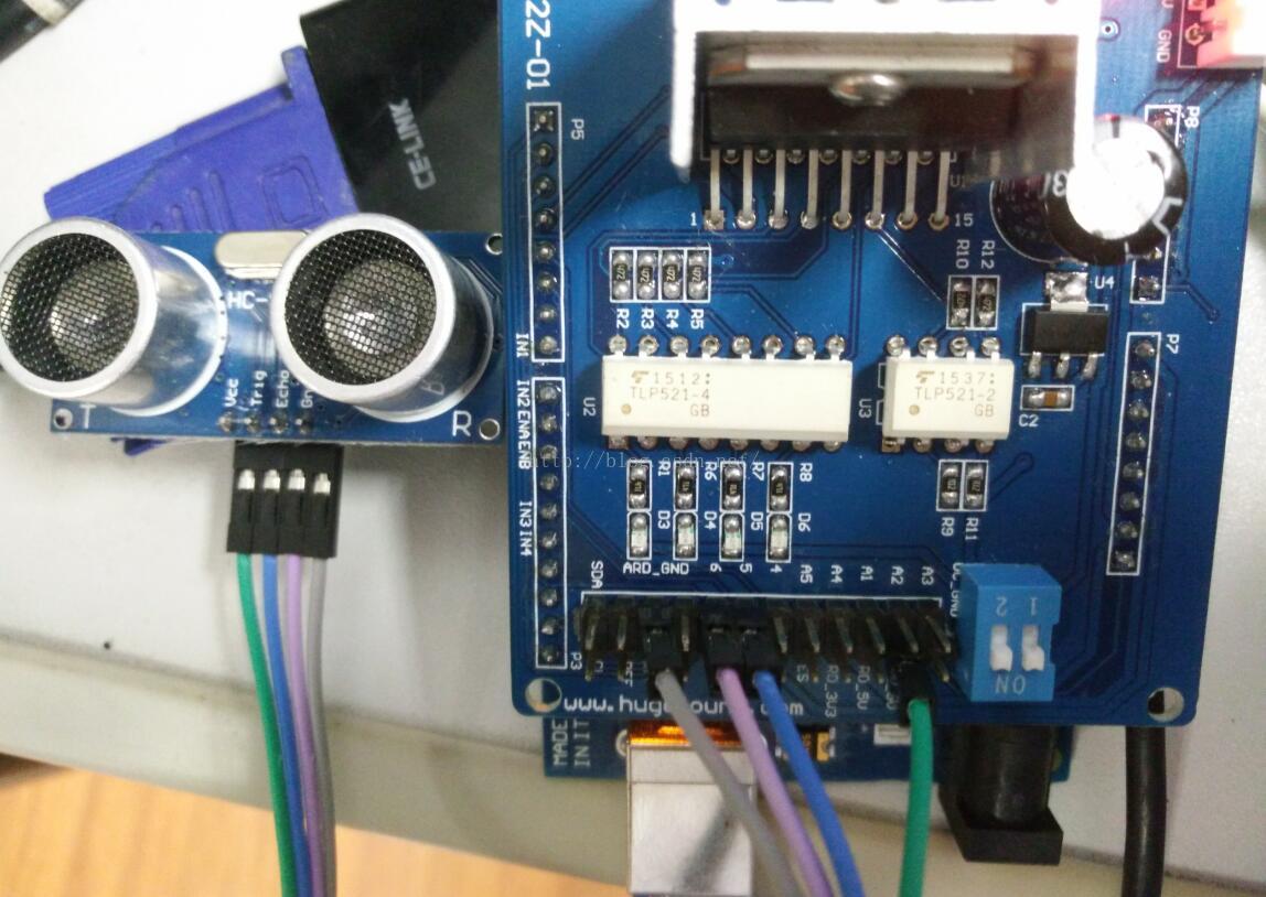 Arduino连接超声波传感器测距arduino中超声波测距 Csdn博客 9196
