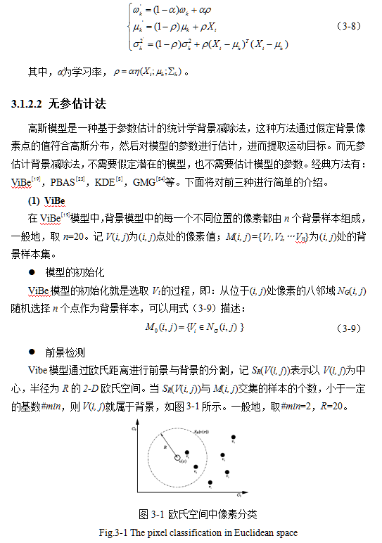 背景减除法全解析 Csdn博客 