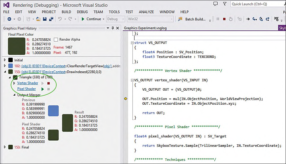 Visual Studio Graphics Debugger-CSDN博客