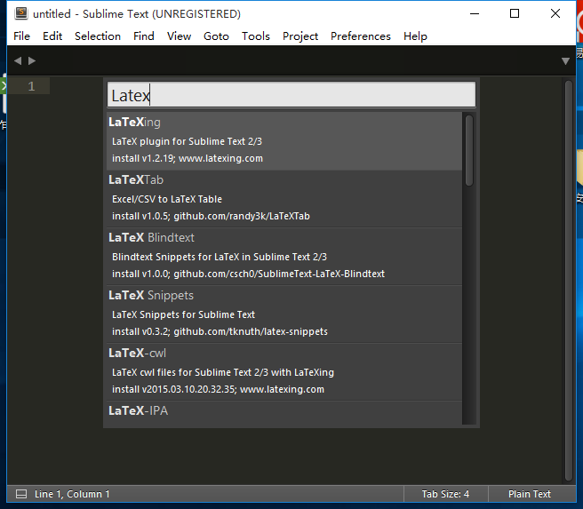 Sublime text + Latex_sublime text latex 如何下载包-CSDN博客