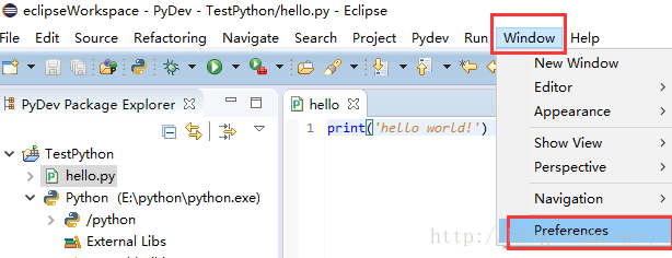 Eclipse编译器配置python环境（windows） 51813910 Csdn博客