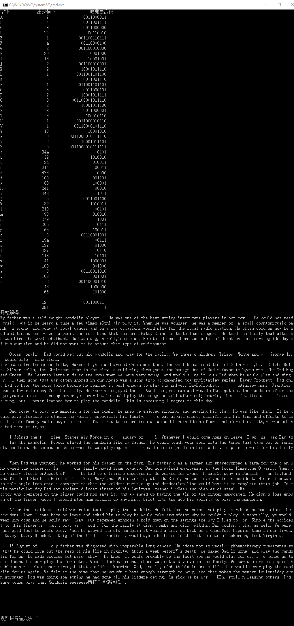 数据结构之哈弗曼编码的（huffman Coding）加密解密压缩哈夫曼编码实现加密king来写代码的博客 Csdn博客 