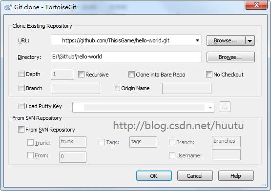 TortoiseGit 更新Github 原作者的修改 然后提交到自己的Repository_git tortoise 怎么修改作者-CSDN博客