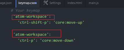 ATOM基础教程一ATOM按键绑定(6)_keymap.cson-CSDN博客