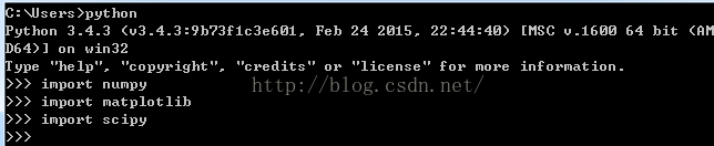 Windows下顺序安装numpy，matplotlib，scipynumpy、cartopy谁先安装 Csdn博客 0393