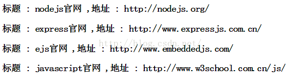 Express中ejs模板的基本使用ejs A标签 Csdn博客 