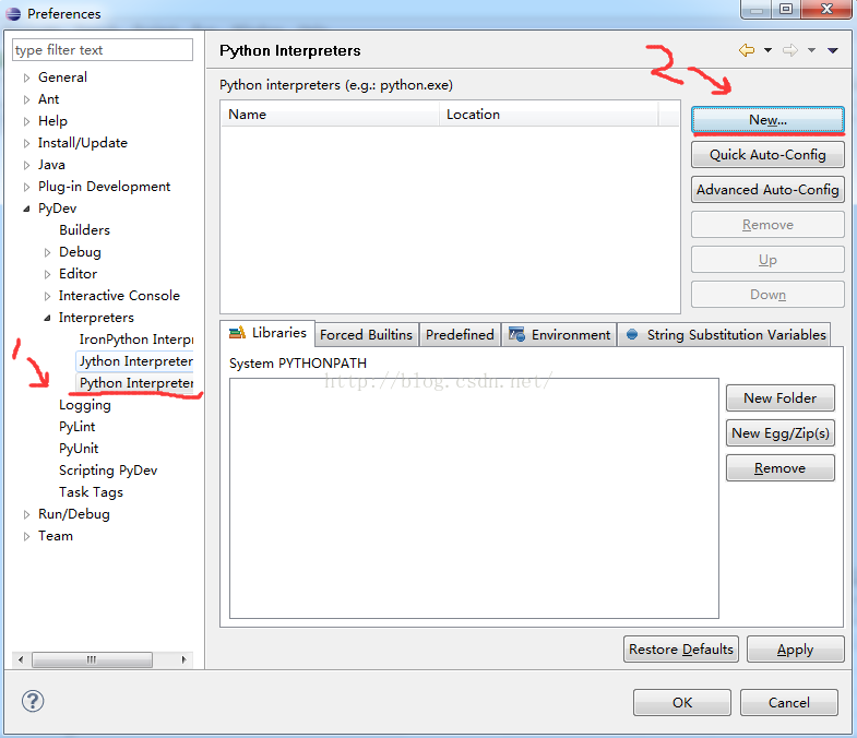 Eclipse安装完pydev后不显示 Eclipse Pydev安装后没有选项出现 Csdn博客